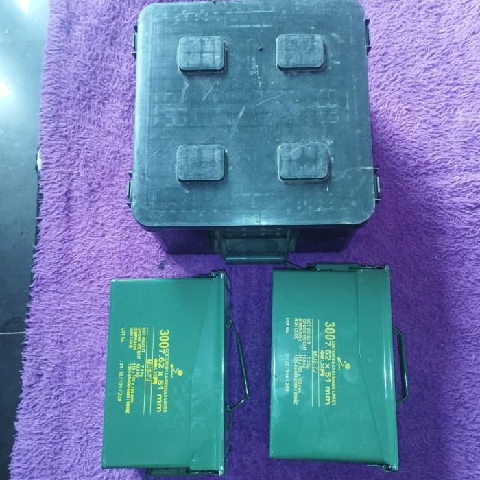 Jual Paket Murah Box Peluru 1 Box Besi Fiber 2 Box Besi bekas TNI Mulus ...
