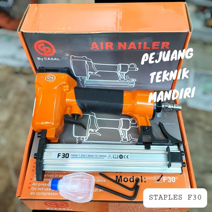 Jual MESIN PAKU TEMBAK ANGIN LURUS F30 CP CASAL / STAPLES ANGIN F30 CP ...