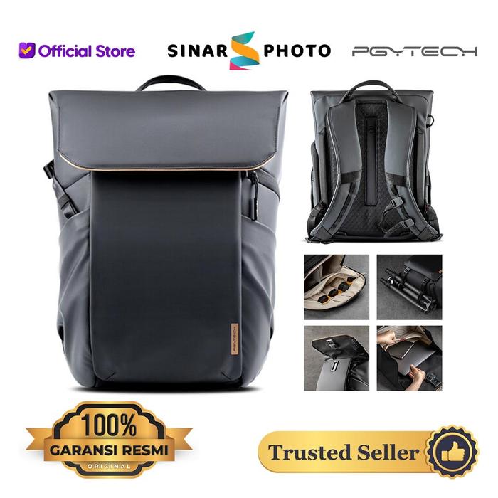 Promo PGYTECH One Go Air Backpack 20L, Obsidian Black - OneGo Air 20L ...