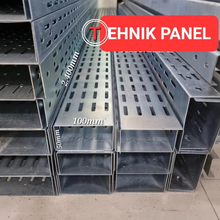 Jual Kabel Tray 100x50x2400mm Tipe C dan Tipe U Galvanis Electro ...