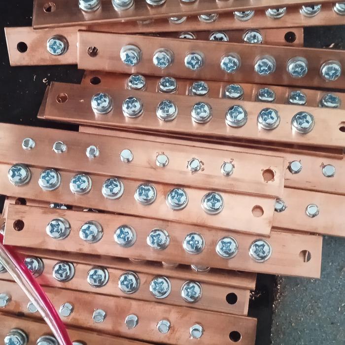 Jual busbar tembaga 3mm x 20mm x 220mm komplit tanpa isolator - Jakarta ...