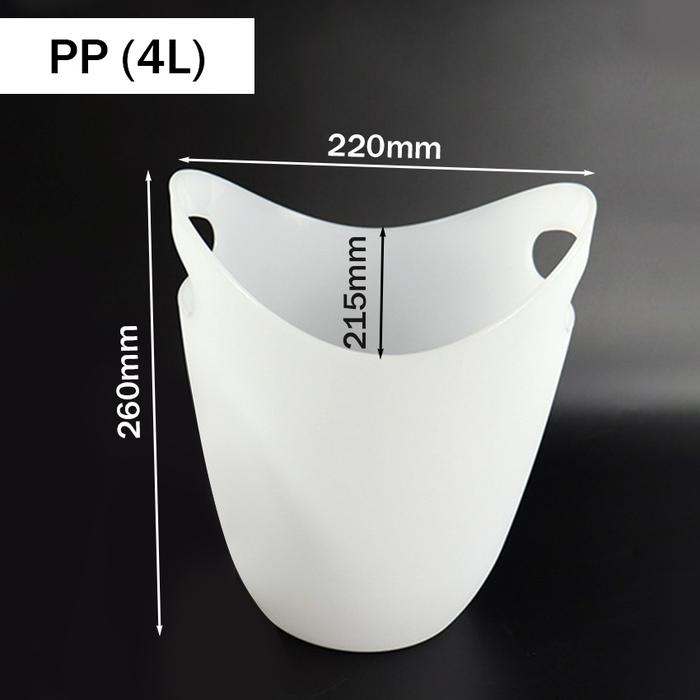 Jual Wine Beer Bucket Ice Tranpsarent / Ember Bir Es 4 Liter Bahan ...