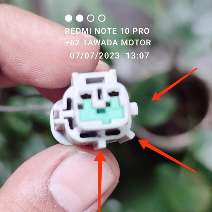 Jual SOKET MOTOR FAN PAN NISSAN MARCH SERENA C24 XTRAIL T30 T31 2pin ...