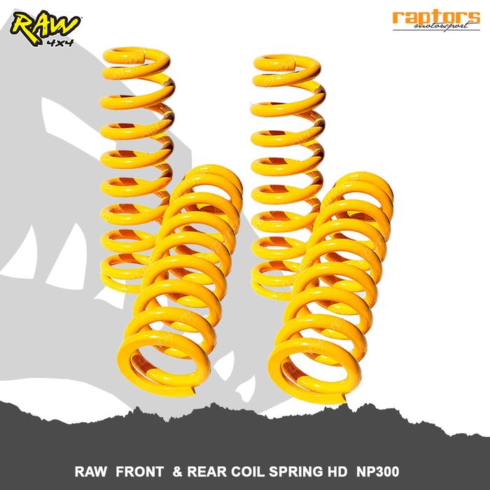 Jual RAW 4X4 FRONT & REAR SPRING HD FOR NISSAN NAVARA NP300 - Kab ...