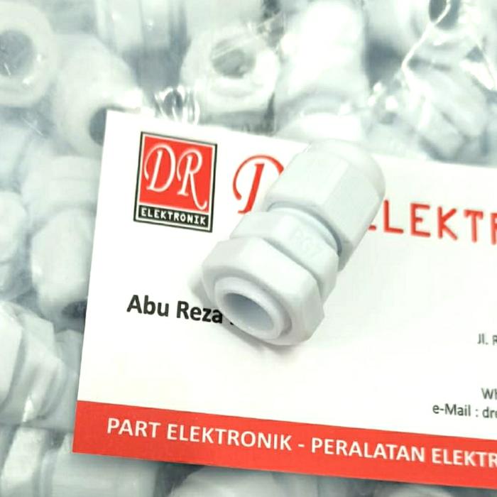 Jual KABEL GLAND PG-7 Cable PG7 Putih 3.5mm 6mm Panel Box 3.5 Nylon ...