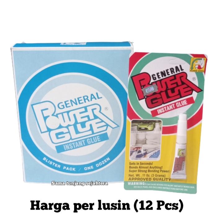 Jual LEM POWER GLUE GENERAL KOTAK ISI 12 PCS - Jakarta Barat - Sama ...