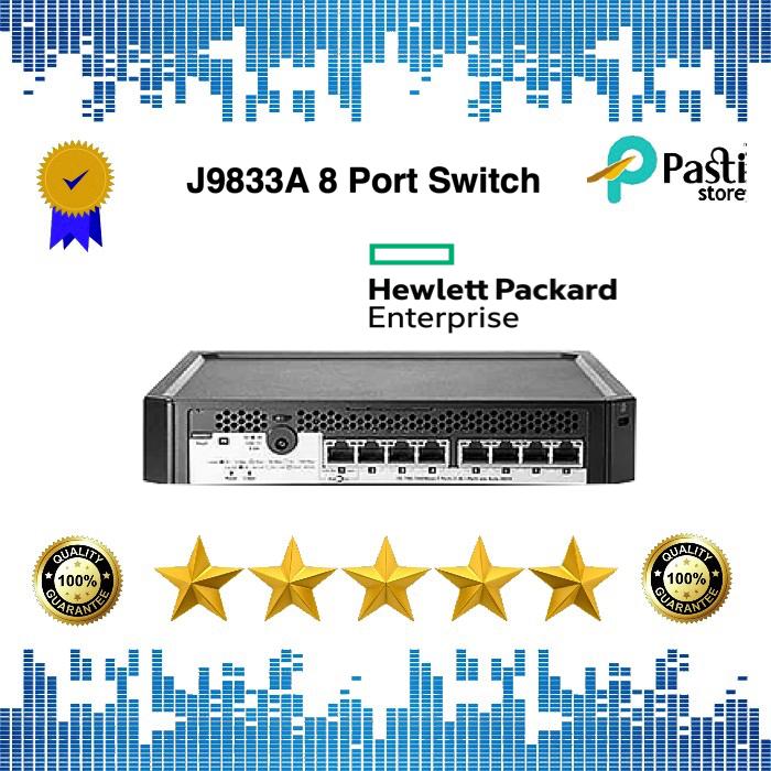 Jual HP J9833A PS1810-8G 8 Port Gigabit Web Smart Managed Switch - Kota ...