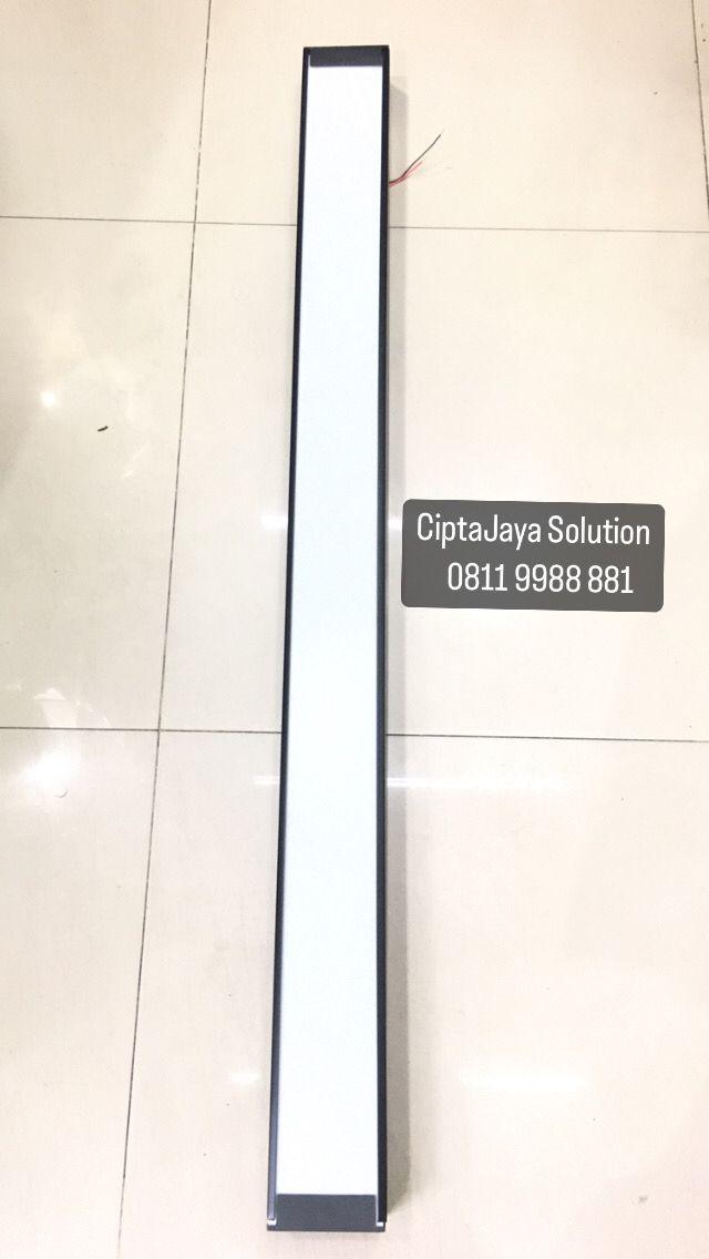 Jual Kap Linear Lampu Gantung Kantor TL T8 LED Balok 120cm + LAMPU ...