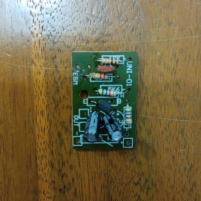 Jual 1271 kit module modul preamp pre amp mic 1tr 1 transistor uni-01 ...