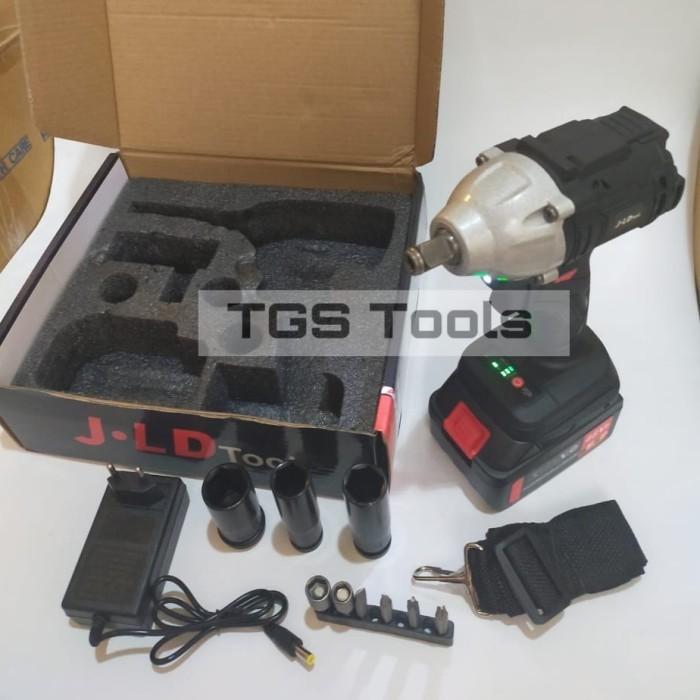 Jual Cordless Impact Wrench 48V Brushless JLD 48S - Bor Obeng Kunci 48 ...