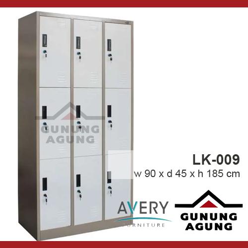 Jual Loker Besi 9 Pintu Avery LK-009 - Locker Besi - Loker Karyawan - Kota Surabaya - Gunung ...