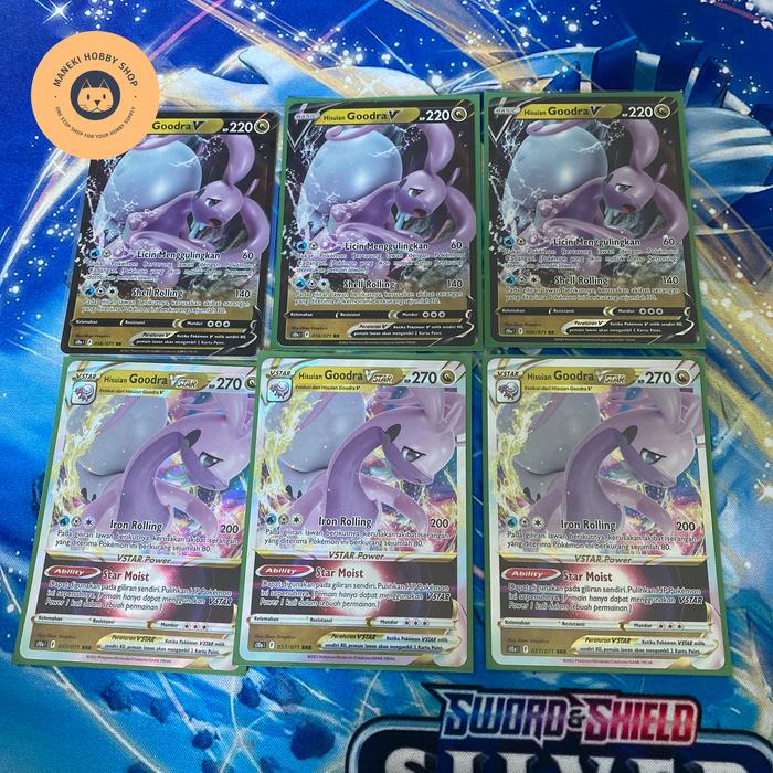 Jual Hisuaian Goodra V & Vstar TCG Pokemon Indonesia - Jakarta Barat ...