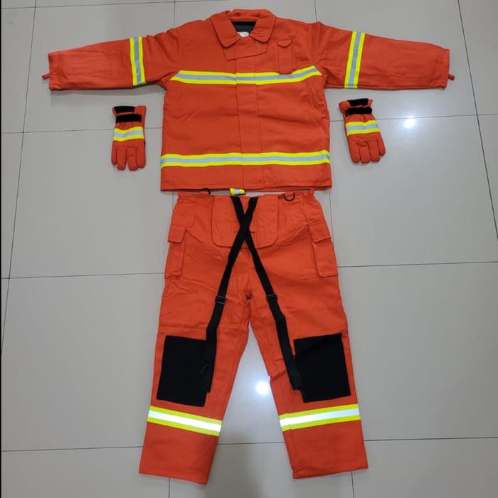 Jual BAJU PEMADAM KEBAKARAN / FIREMAN SUIT / BAJU PEMADAM API - Jakarta ...