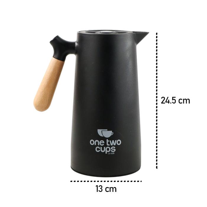 Jual One Two Cups Termos air teko pitcher Kopi tea teh thermal cup 1L ...