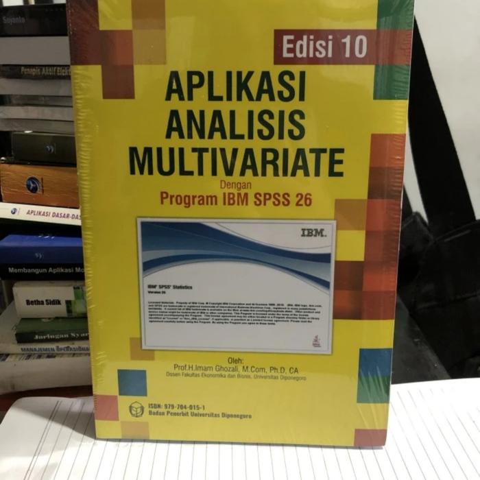Jual Preloved buku Aplikasi Analisis Multivariate SPSS 26 tahun 2021 - Jakarta Utara ...