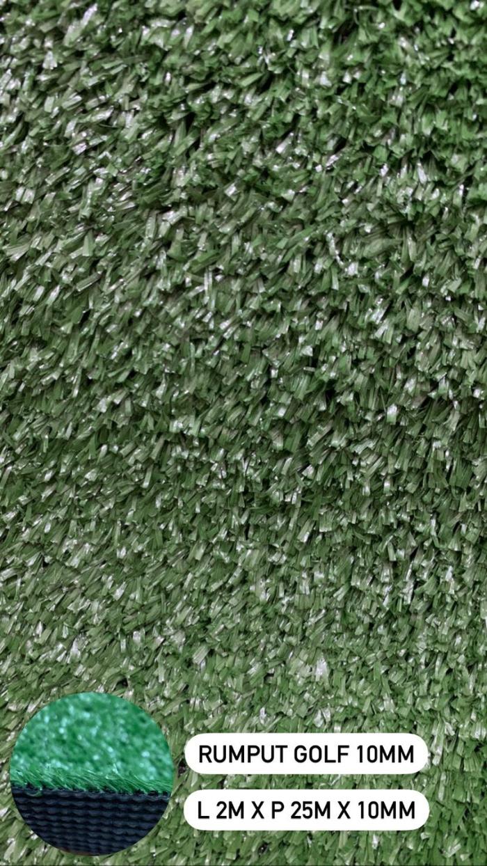 Jual Karpet Rumput Sintetis Golf 1cm | Rumput Untuk Lapangan/Taman ...