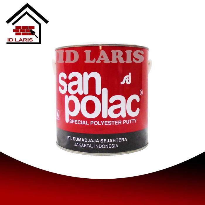 Jual SAN POLAC 4KG / DEMPUL BESI PLASTIK / DEMPUL SANPOLAC SANPOLAK ...