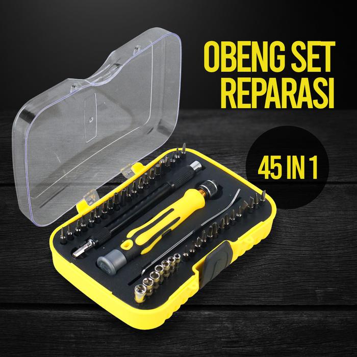 Jual Obeng Set Teknisi Hp, Komputer, Laptop. Professional Service Tools ...
