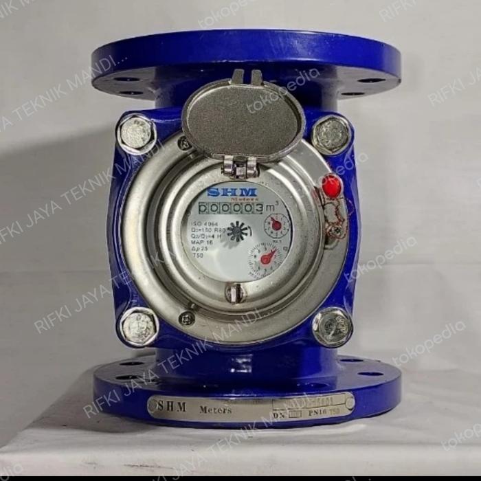 Jual flow meter/water meter SHM woltman analog AIR BERSIH DN50 (2"inch) - Jakarta Barat - RIFKI ...