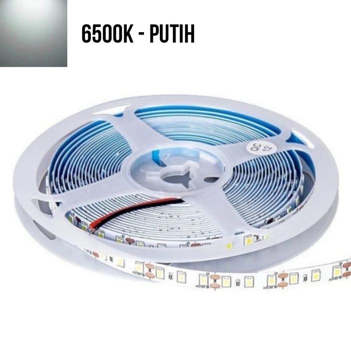 Jual LED Strip 2835 120LED INDOOR IP20 3000K 4000K 6500K 12V 5M ...