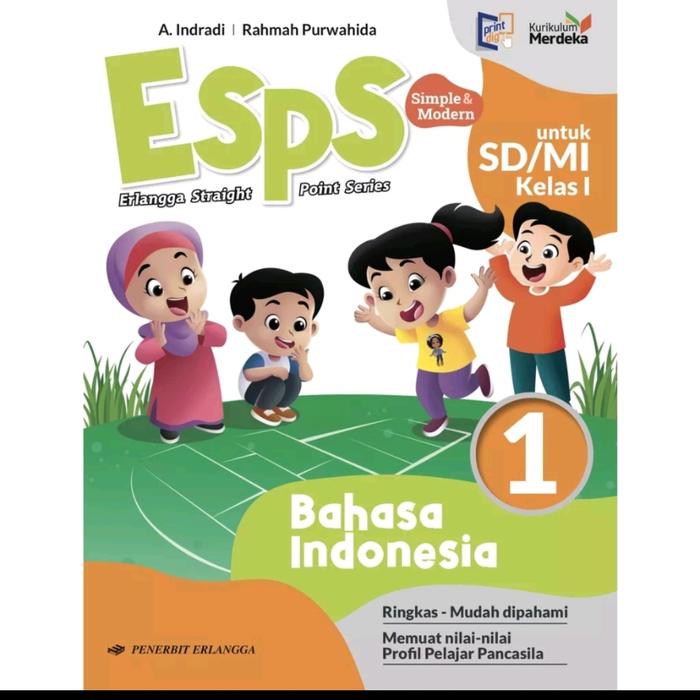 Jual esps bahasa indonesia kelas 1 penerbit erlangga kurikulum merdeka - Jakarta Selatan ...