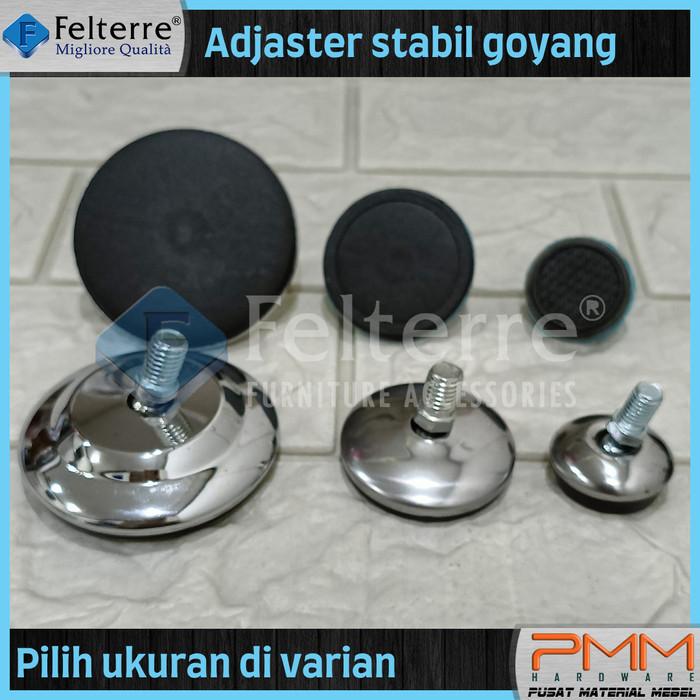 Jual Kaki baut Adjuster stabil goyang Felterre adjuster lemari meja rak ...