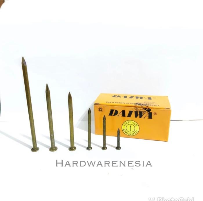 Jual DAIWA Paku Beton Kuning 1 / 1.1/4 / 1.1/2 / 2 / 3 / 4 inci PER BOX ...