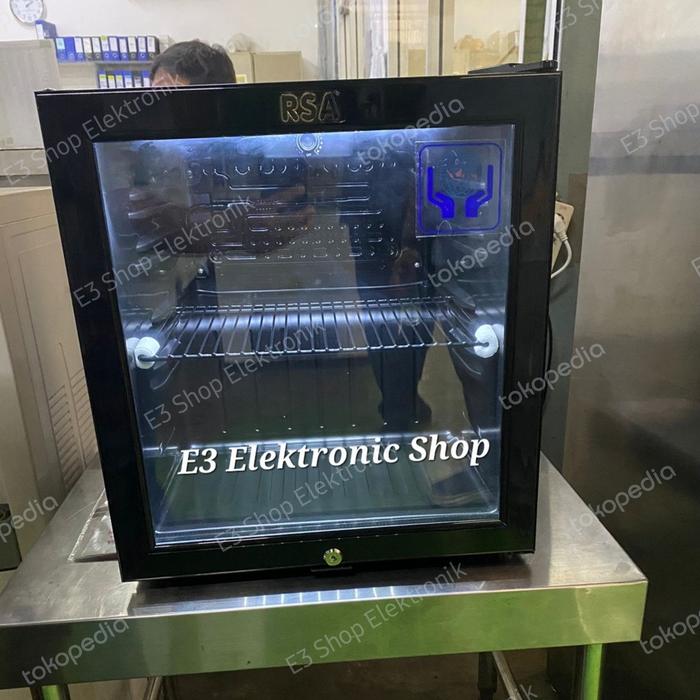 Promo RSA Kulkas Mini Bar LSC52 Showcase Chiller Kaca LSC 52 Cicil 0% ...