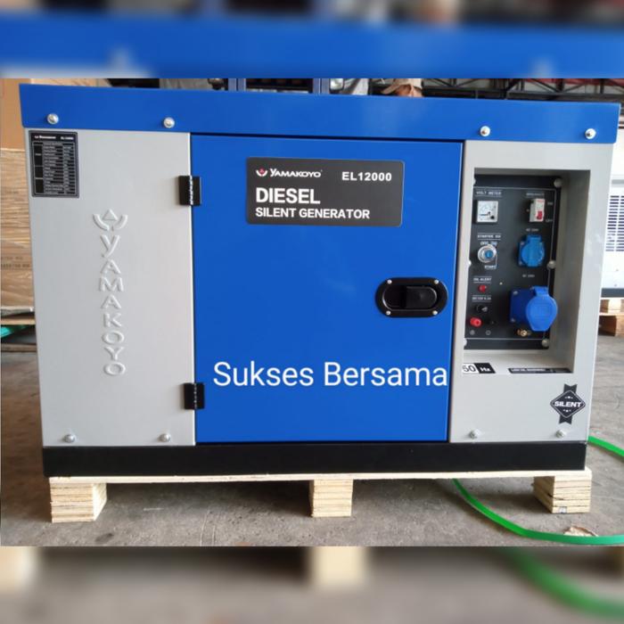Jual Generator / Genset Yamakoyo EL12000 3Phase Silent Solar - Kota ...