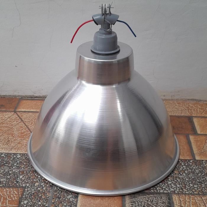 Jual kap lampu industri aluminium diameter 30cm +fiting e27 - Jakarta Barat - Lux luminaire ...