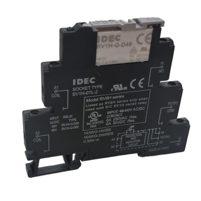 Jual IDEC RV8H-L-AD48 48-60 AC DC slim relay - Kota Depok - Nugraha ...