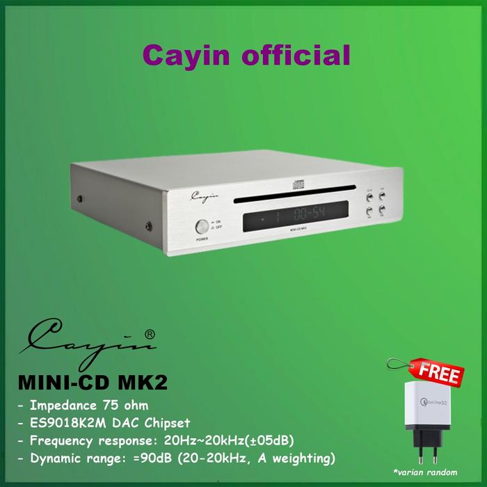 Promo Cayin MINI CD MK2 MKII Compact Disc / CD Player Cicil 0% 3x ...