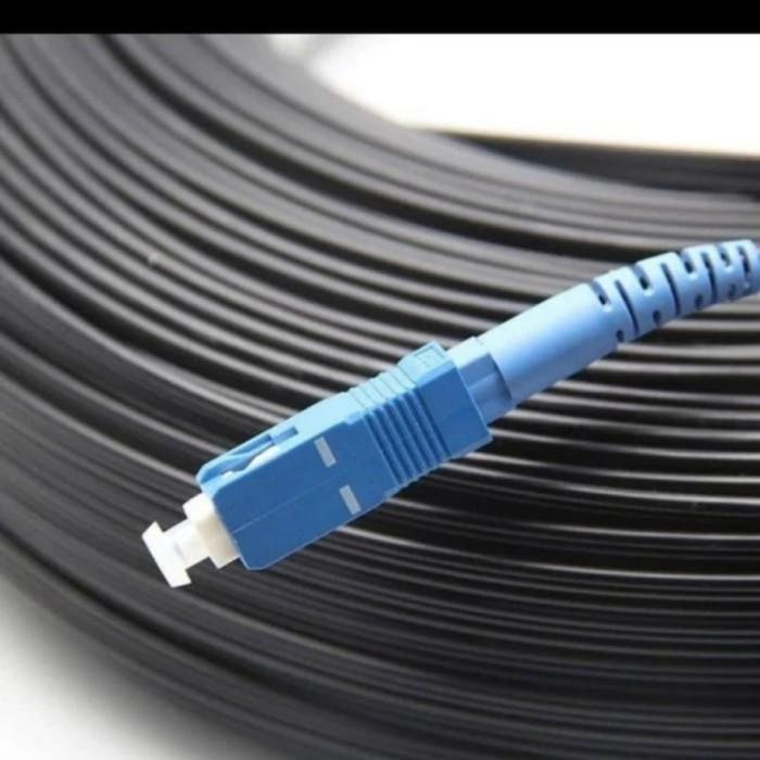 Jual Kabel Fiber Optik Ftth Drop Cable Sc Sc Precon Fiber Optic. 100 ...