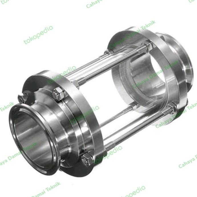 Jual Sight glass sanitary SS316 ferrule 2 1/2"inch / Sight glass SS ...