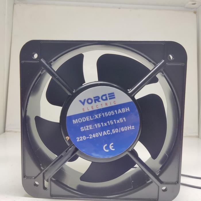 Jual Axial blower fan 6" 220v kotak XF15051ABH 15cm - Hitam - Jakarta ...