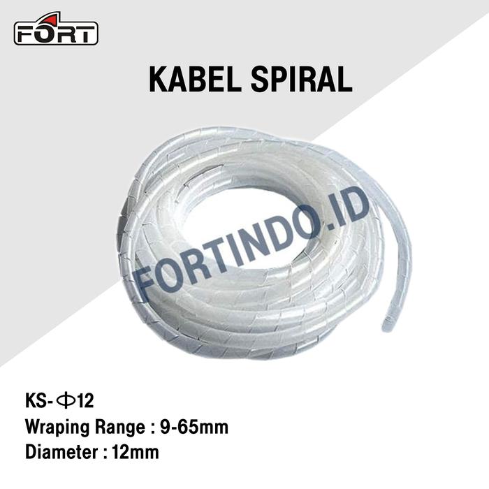 Jual Spiral Kabel KS-12 CABLE Wrapping Band Sunlux - Jakarta Barat ...