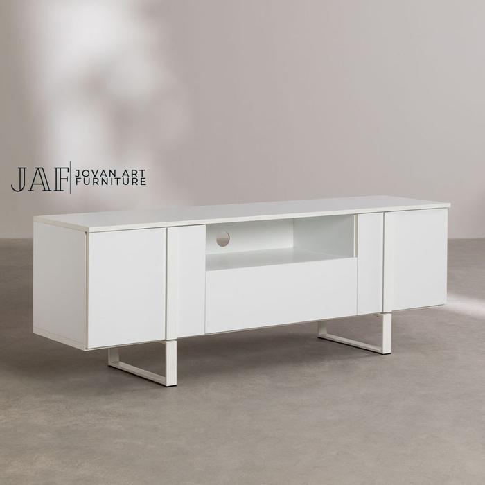 Jual Buffet Tv Meja Tv Minimalis Putih - Jovan Art Furniture - Kab ...