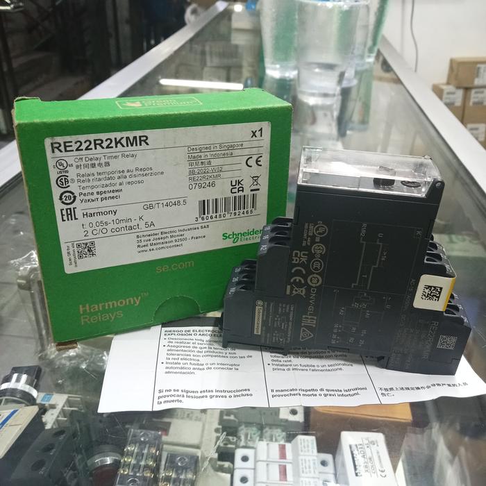 Jual Schneider off delay timer relay RE22R2KMR Original - Kota Bandung ...