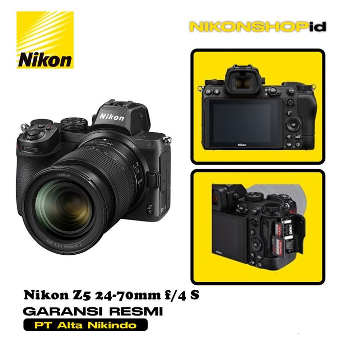 Jual Nikon Z5 24-70mm f/4 S / Z5 Kit 24-70mm f/4 S - Garansi Resmi - Jakarta Pusat - NIKONSHOPid ...