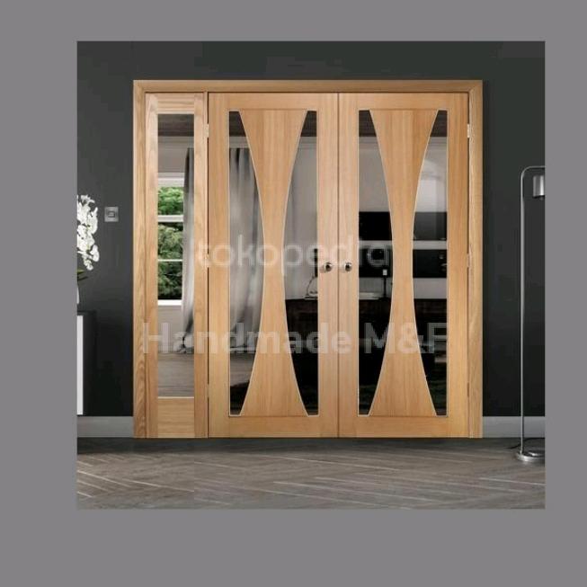 Jual PINTU HPL KOMBINASI KACA MODEL MODERN 661 - Kota Depok - Handmade ...
