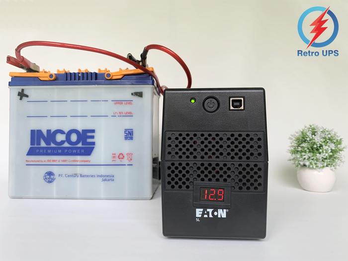 Promo UPS Modifikasi Eaton 5L 650va 360Watt USB 12V Modif Aki External - Kab. Semarang - Retro ...