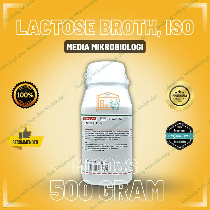 Jual Lactose Broth, ISO Himedia - Media Mikrobiologi, 500 gram. - Kab. Bogor - Gudang ...