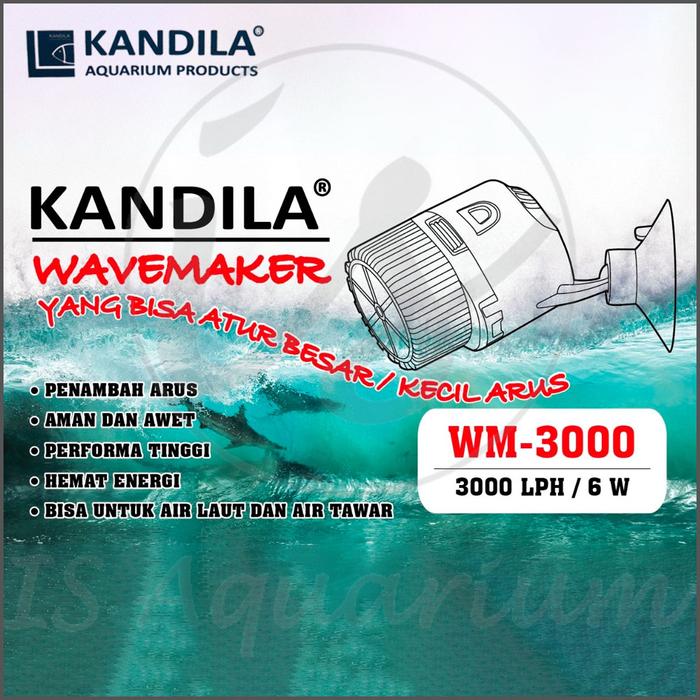 Jual Wavemaker Kandila WM3000 3000LPH Adjustable Wave Maker WM 3000 - Jakarta Barat - IS ...