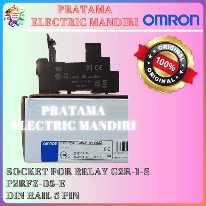Jual OMRON SOCKET 5 PIN P2RFZ-05-E P2RF FOR RELAY G2R-1-SN G2R-1 SERIES - Jakarta Barat ...