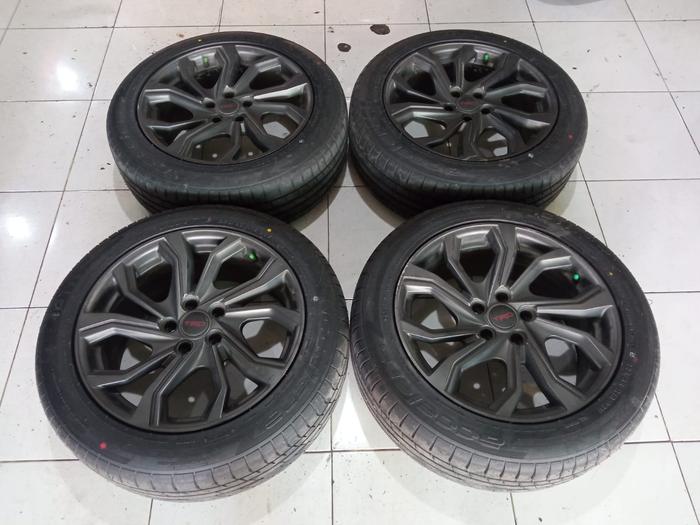 Jual Velg Mobil Second Ring 18 REPLIKA TRD Plus Ban Innova Terios Rush ...