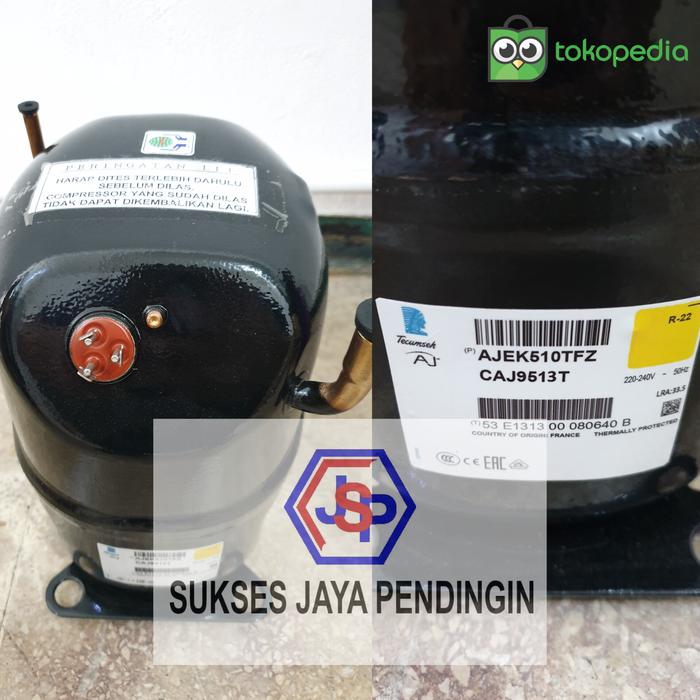 Jual Compressor Tecumseh CAJ9513T R22 / Kompresor Tecumseh CAJ9513T ...