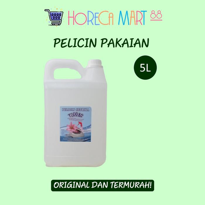 Promo Pelicin Setrika Pengharum Pewangi Parfum Pakaian Toppas 5L ...