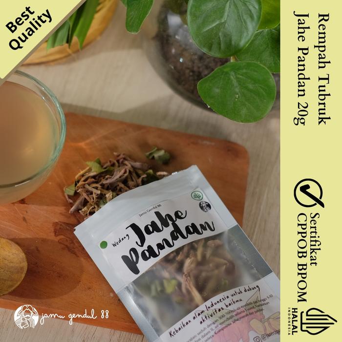 Jual Wedang Jahe Pandan - Rempah Seduh / Tisane by Jamu Gendul 88 - Kab ...