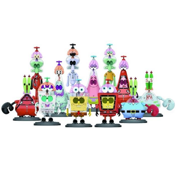 Jual Blink Box Figure - MINISO SpongeBob SquarePants Whirling Brain ...