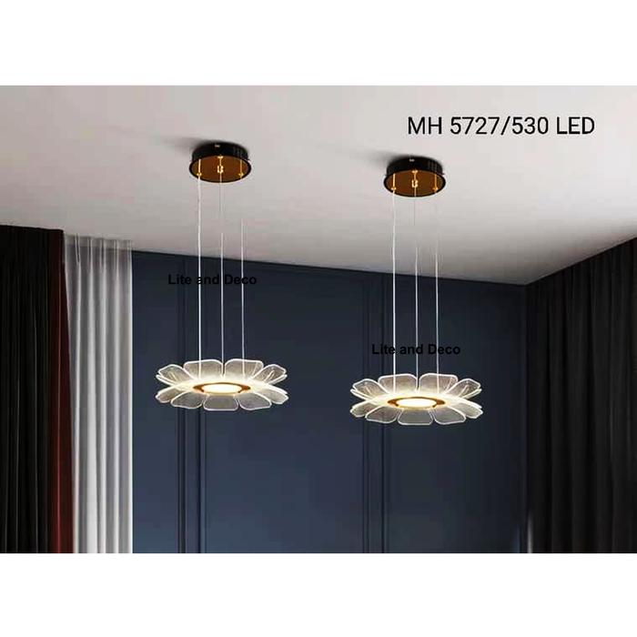 Jual LAMPU GANTUNG LED MOTIF BUNGA ELEGANT COCOK UNTUK RUANG SANTAI ...